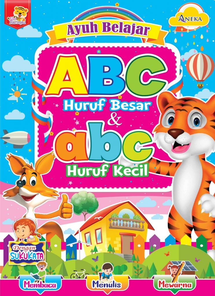 AYUH BELAJAR ABC HURUF BESAR & KECIL – ANEKA