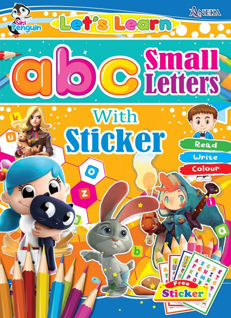 abc SMALL LETTERS WITH STICKER – ANEKA PUBLICATION & DISTRIBUTORS