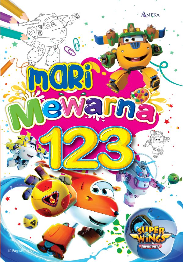 SIRI SUPER WINGS COLOURING – ANEKA